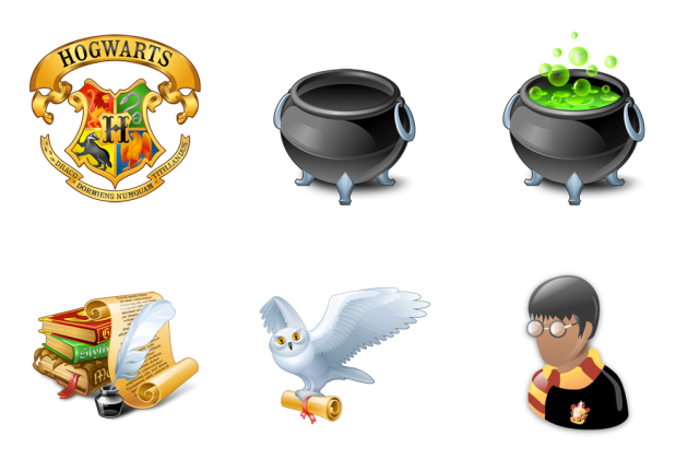 Harry Potter Icons Pack (PNG, ICO & ICNS) - WooIcon