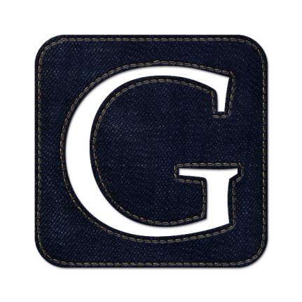 High Resolution Dark Blue Denim Jeans Social Media Logos Google Logo ...